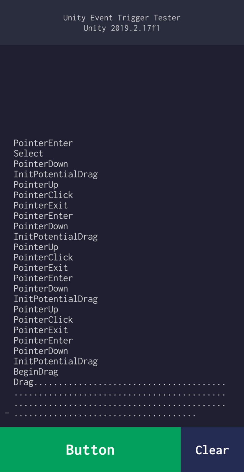 Unity Event Trigger Tester – Glasspile