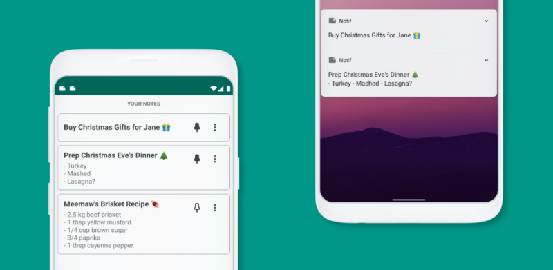 Notif – Notes in Notification – Glasspile